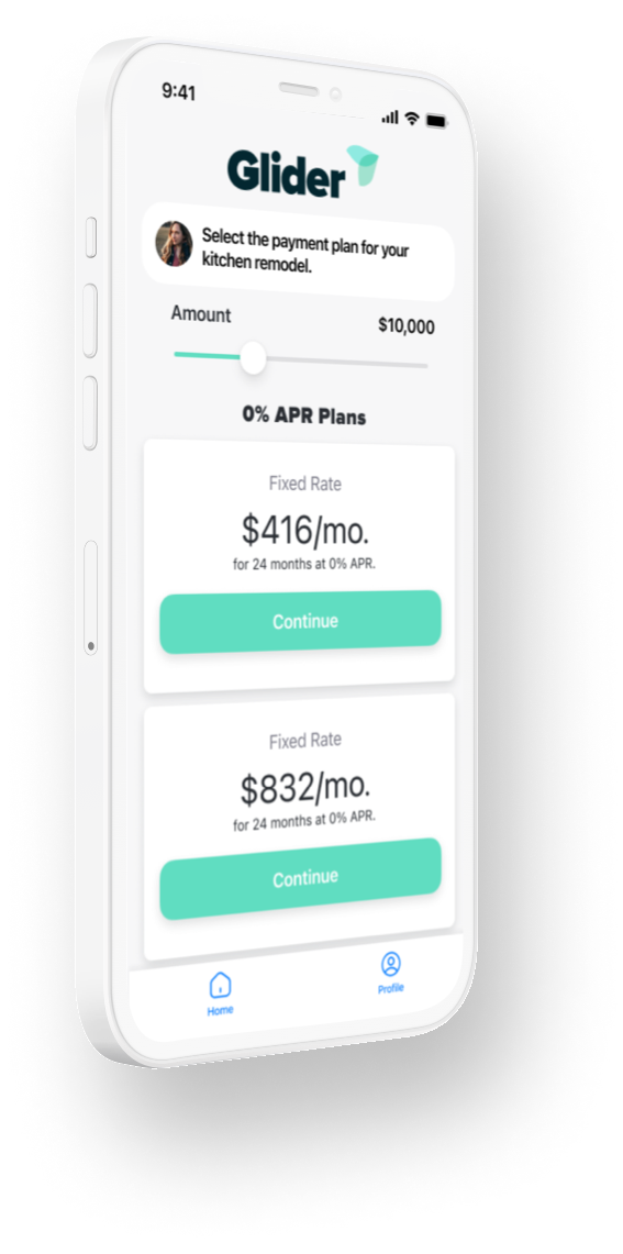 Platform - Glider Embedded Lending Platform